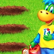 Игра Растишка 2: Дино Раш - играть онлайн бесплатно